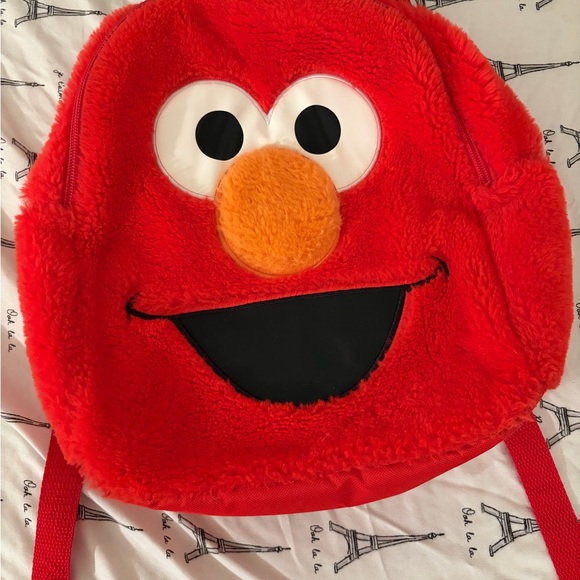 Sesame Street | Accessories | Sesame Street Elmo Red Backpack | Poshmark